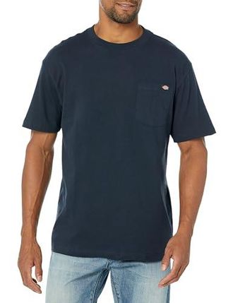 Dickies Homme, T-SHIRT DÉCONTRACTÉ MANCHES COURTES AVEC POCHE, BLEU NAVY, 3XL