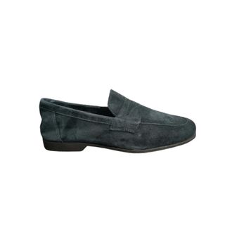 Antica Cuoieria Blaue flache Schuhe - - Shoes - Herren - Blau - 45 EU