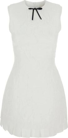 Shushu/Tong Shushu/Tong, Femme, Robes, Blanc, Taille: 34 FR Robe ajust&eacute;e sans manches