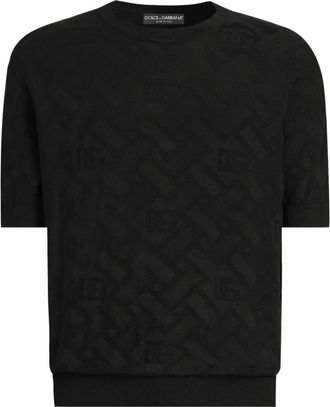 Dolce & Gabbana Homme, Pulls, Noir, Taille: XL Pulls &agrave; col rond
