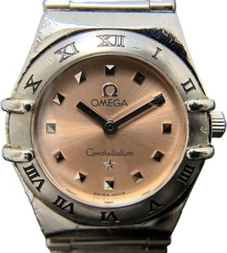 Omega Pre-owned Acier inoxydable montres - Femme - Pre-owned - Rose - Taille: ONE Size