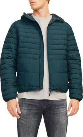 Jack & Jones Jack&Jones JJESTATE Noos Veste matelassée à capuche pliable pour homme Forêt Magical Taille M, Magical Forest., M