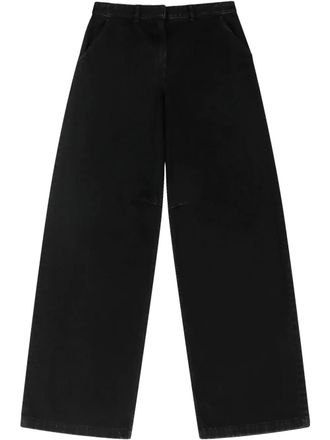 Entire studios Hose mit weitem Bein - Schwarz