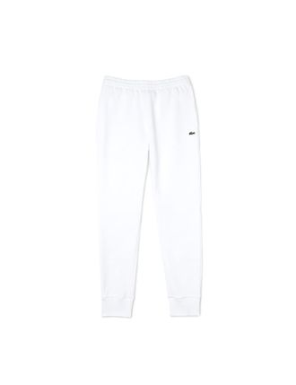 Lacoste Herren Jogginghose XH9624, M&auml;nner Freizeithose,Sweatpants,Loungewear,Homewear,Slim Fit,Wei&szlig;,7 (XXL)