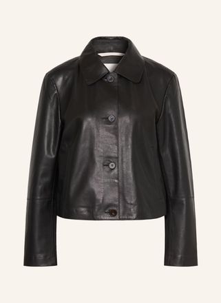 Marc O'Polo Marc Opolo Leder-Overjacket schwarz