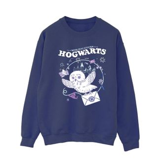 Harry Potter Letter From Hogwarts Sweatshirt f&uuml;r Damen (Marineblau)
