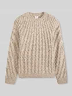 Levi's Pullover mit strukturiertem Zopfmuster