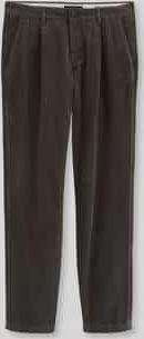 Marc O'Polo Tapered Fit Cordhose aus Baumwolle mit Bundfalten