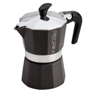 Pedrini Pedrini Espressokocher 3 Tassen Anthrazit-schwarz Klassisch Vollautomatisch