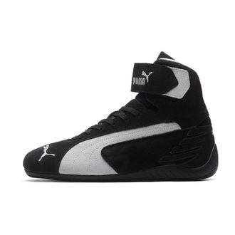 Puma Halbhohe Schwarz Wei&szlig;e Sneaker - - Shoes - Damen - Schwarzk - 37 1/2 EU