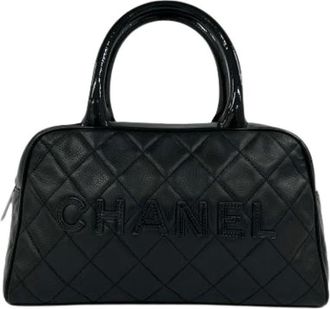 Chanel Sac Boston Pre-owned - Femme - Pre-owned - Noir - Taille: ONE Size
