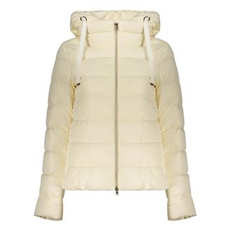 Herno Wattierte Jacke mit Kapuze und Rei&szlig;verschluss - - Jackets - Damen - Wei&szlig; - L