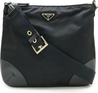 Prada unisex, Pre-owned, Noir, Taille: ONE Size Sac bandouli&egrave;re vintage Pre-owned