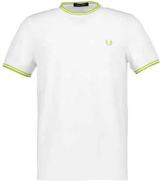 Fred Perry Herren T-Shirt wei&szlig;