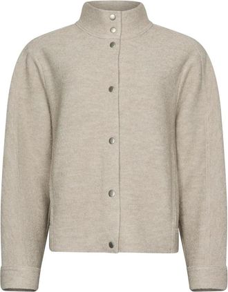 JapanTKY Japan Tky, Femme, Vestes, Beige, Taille: 40 FR Kyoko Woll Jacke