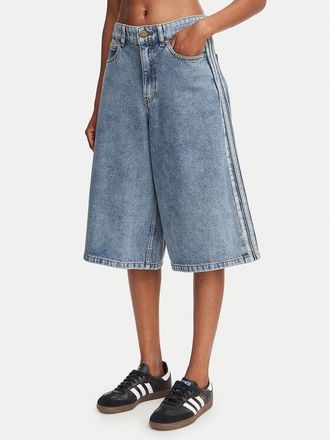adidas Bermudahose KQ6478 Blau Oversize