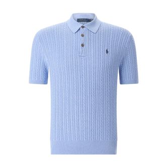 Polo Ralph Lauren Homme, Pulls, Bleu, Taille: 2XL Maille ras du cou