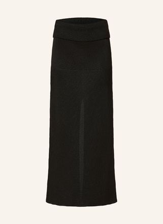 Proenza Schouler Strickrock Avalon schwarz