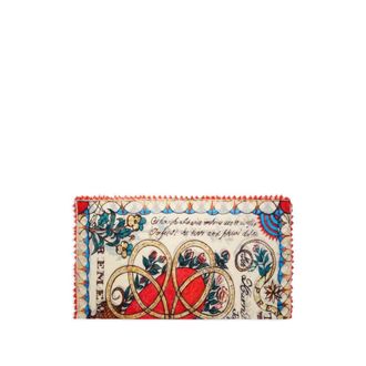 Faliero Sarti Femme, Accessoires, Multicolore, Taille: ONE Size &Eacute;charpe Imprim&eacute;e &agrave; Franges