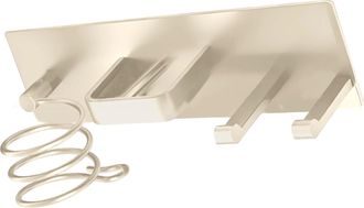 Generic Hair Dryer Wall Mount | Hair Tool Organizer Vertical Storage - Curling Iron Hanger | for Bathroom, Toilet, Home, College Dorm, Apartment, Farmhouse, H