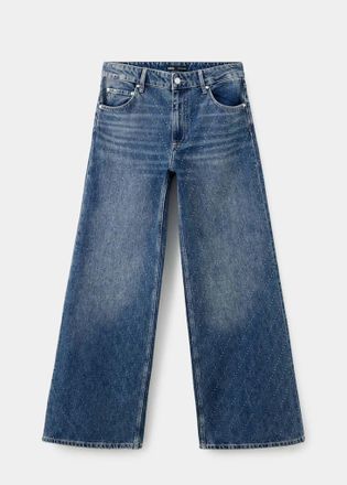 Mango JEANS ALLEGRA bleu fonc&eacute; - Femme - 32 - MANGO