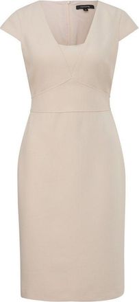 Comma Minikleid Kleid Elegantes Etuikleid mit Kapp&auml;rmeln