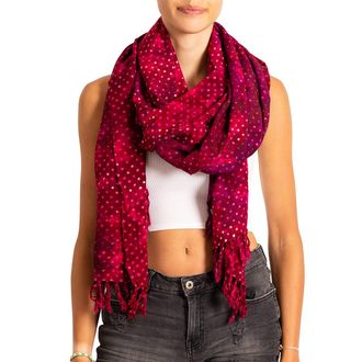 Panasiam Schal B505 red dot, L