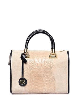 Isabella Rhea Beige Rindsledertasche