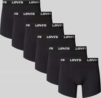 Levi's Pant & Trunk mit elastischem Label-Bund im 6er-Pack Modell LOGO BOXER