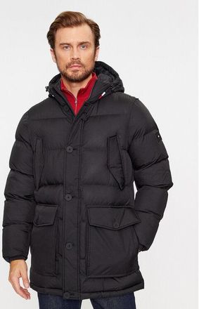 Tommy Hilfiger Winterjacke Essential Rockie MW0MW33961 Schwarz Regular Fit