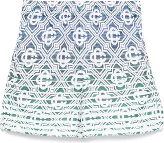 Casablanca Shorts en &eacute;ponge Monogram Gradient - Homme - Shorts - Multicolore - Taille: M