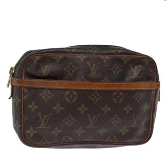 Louis Vuitton Pre-owned Canvas clutches - - Pre-owned - Damen - Braun - ONE SIZE