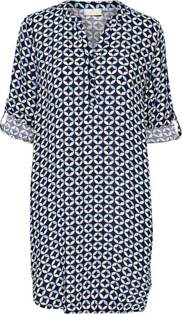 Kaffe Kleid Kaida 36, Graphic Retro Print 36
