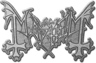 MAYHEM METALL PIN ANSTECKER BADGE BUTTON 2 CLASSIC LOGO