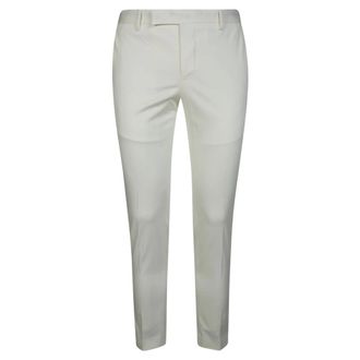 PT01 Pantalone Skinny Raso - - Trousers - Herren - Wei&szlig; - 2XL
