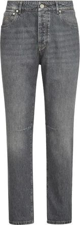 Brunello Cucinelli Jeans Brunello Cucinelli - Homme - Jeans - Gris - Taille: XL
