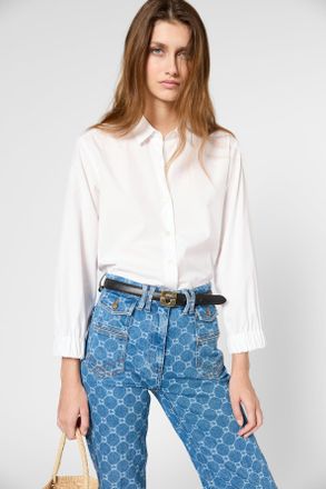 Gerard Darel Chemise en popeline - USTINA - Blanc