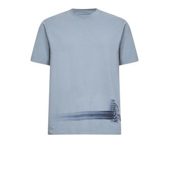 C.P. Company Logo-Print T-Shirt - - Tops - Herren - Blau - S