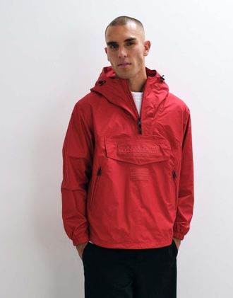 Napapijri anorak bordeaux fonc&eacute;-Rouge