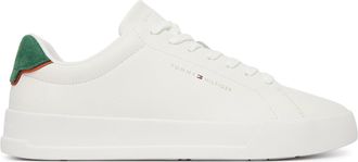 Tommy Hilfiger Sneakers Tommy Hilfiger Th Court Core Ess Leather FM0FM05367 Wei&szlig;