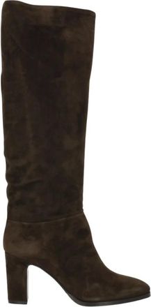 Julie Dee Bottes &agrave; talon - Femme - Chaussures - Brun - Taille: 39 EU