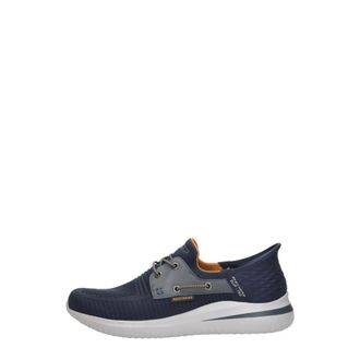 Skechers Delson 3.0 - Roth - - Shoes - Herren - Blau - 42 EU