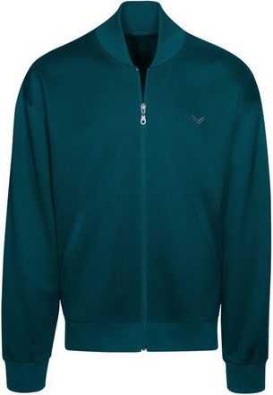 Trigema Sweatjacke TRIGEMA Collegejacke in weicher Sweat-Qualit&auml;t (1-tlg)
