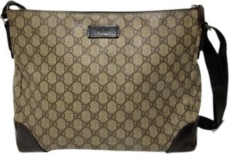 Gucci Sac bandouli&egrave;re vintage doccasion - Femme - Pre-owned - Brun - Taille: ONE Size