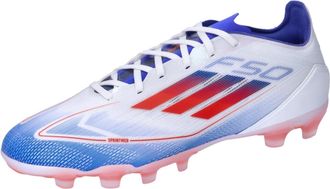 adidas Adidas Unisex F50 Pro MG Fu&szlig;ballschuh, Cloud White/Solar Red/Lucid Blue, 45 1/3