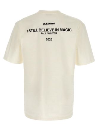 Jil Sander Cotton Jersey T-shirt - Cream