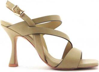 Elvio Zanon Femme, Chaussures, Jaune, Taille: 38 EU Sandale &agrave; talon haut