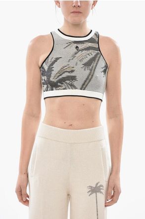 Palm Angels Cotton-Blend Carrot-Fit Cargo Pants size 42