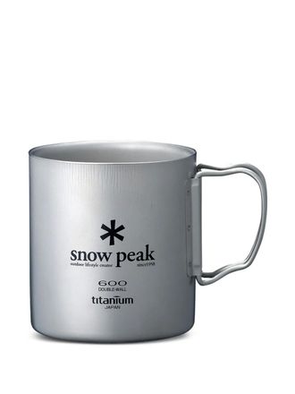Snow Peak tasse Ti-Double en titane (600 ml) - Argent
