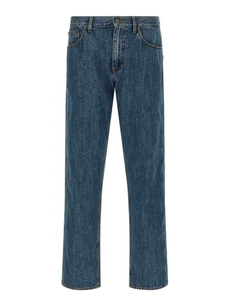 Burberry Straight Leg Jeans - Blau